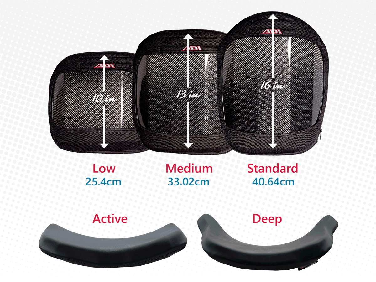 ADI™ Positioning Backs | Stealth Products, LLC.