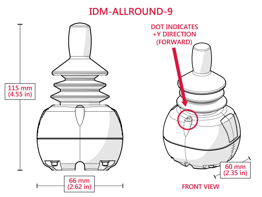mo-Vis™ All Round Joystick | Stealth Products, LLC.